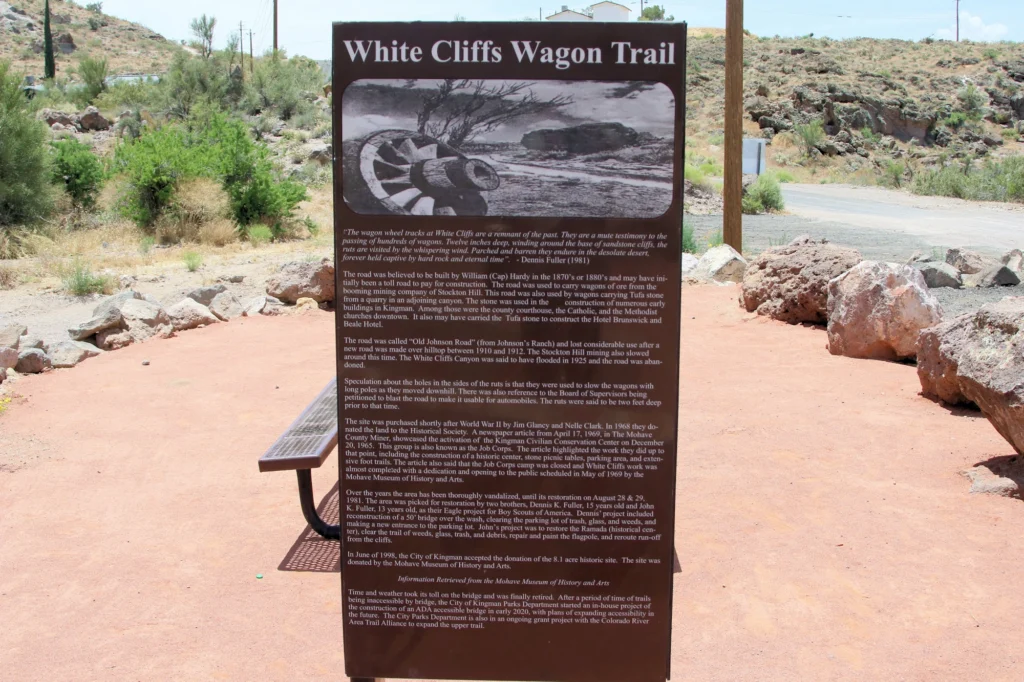 Sidetrip: White Cliffs Wagon Trail – Historic Route 66
